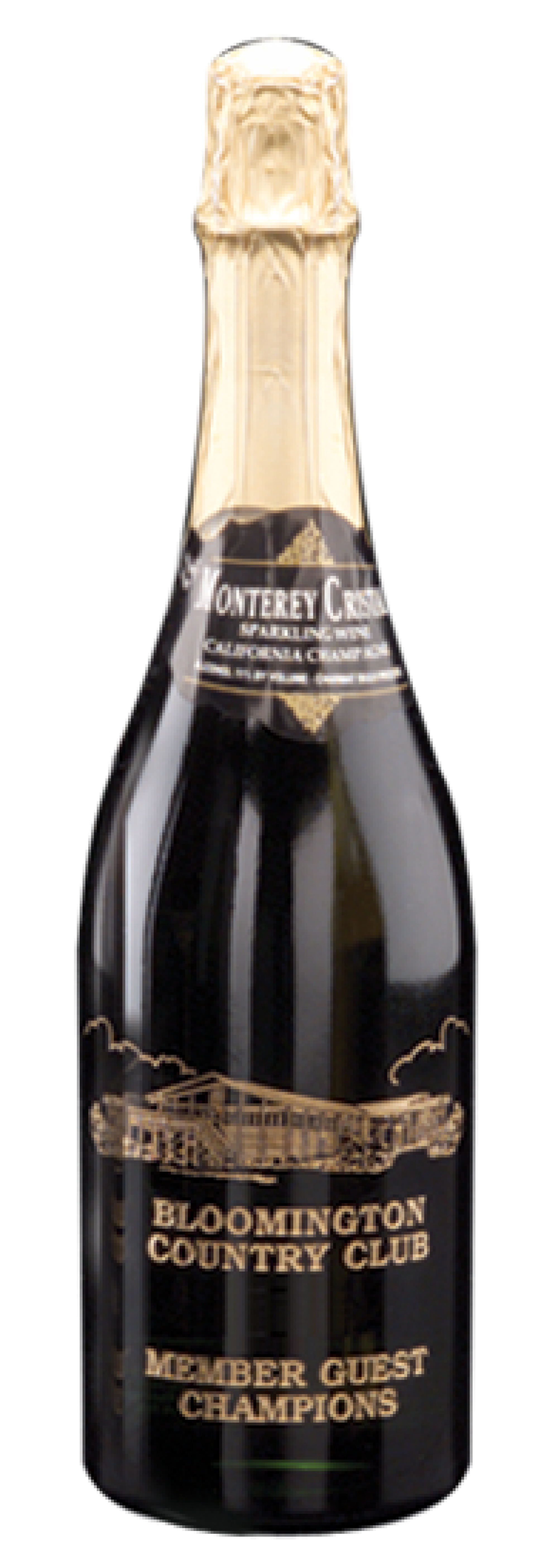 Etched Champagne Bottle Tournament Solutions